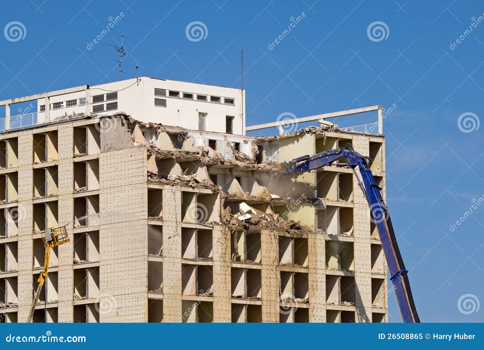 Building demolition stock image. Image of industrial - 26508865