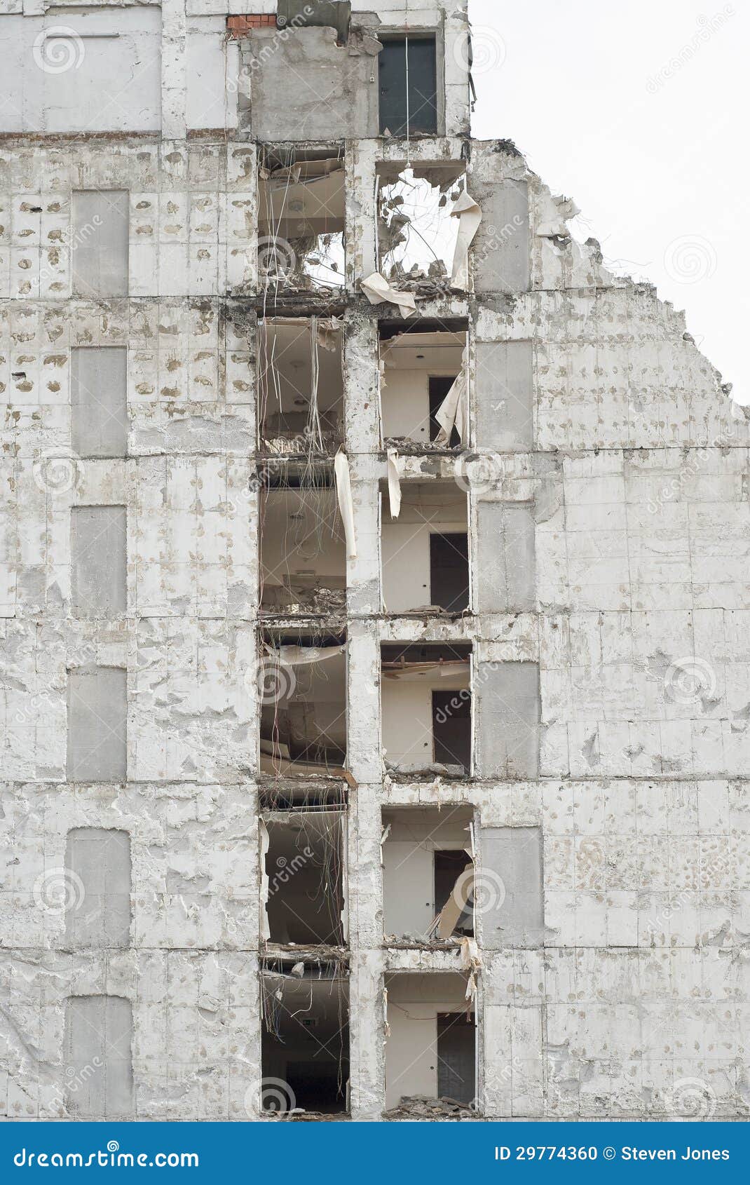 Building Demolition For New Modern House Royalty-Free Stock Photography ...