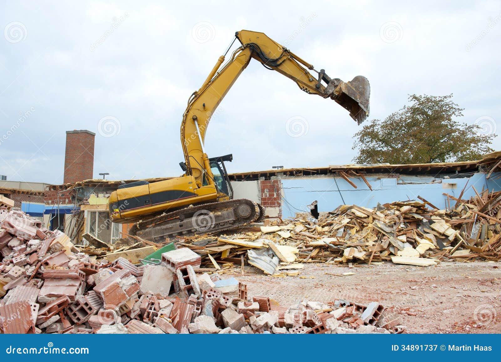 Building Demolition stock image. Image of demolish, rock - 34891737