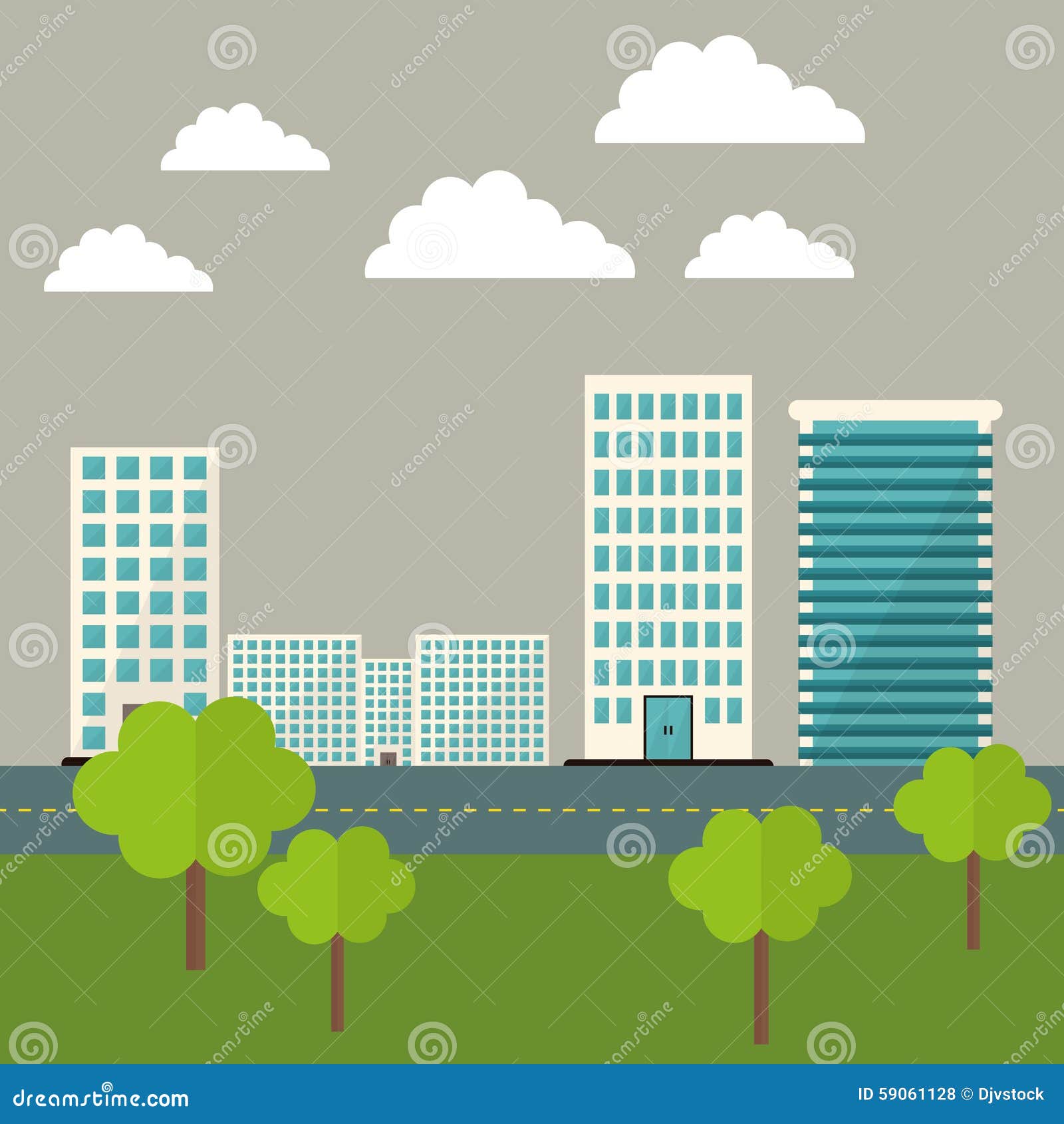Building design stock vector. Illustration of element - 59061128