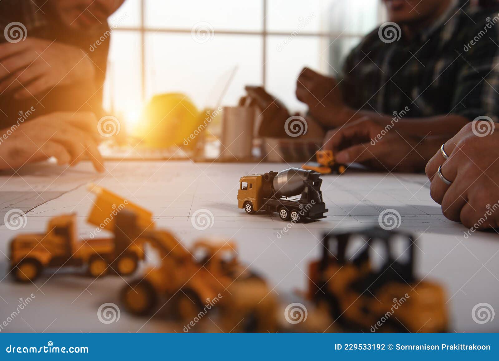 Building Design Engineering and Construction Business Stock Photo ...