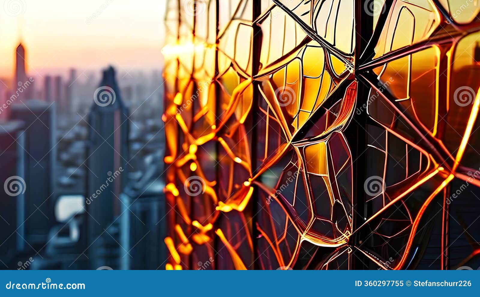 Building Design Of A Network Of Interconnected Shapes Inspired By The ...