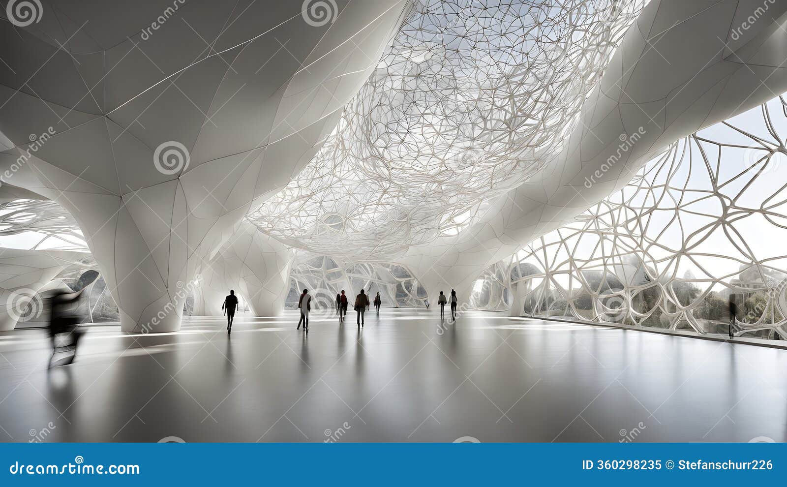 Building Design Of A Network Of Interconnected Shapes Inspired By The ...