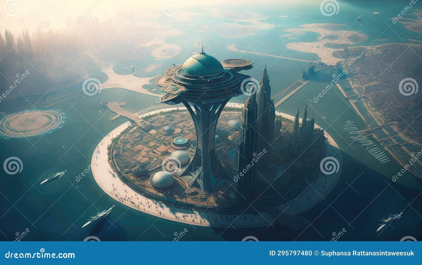 A Building Designed To Mimic Natural Structures Royalty-Free Stock ...