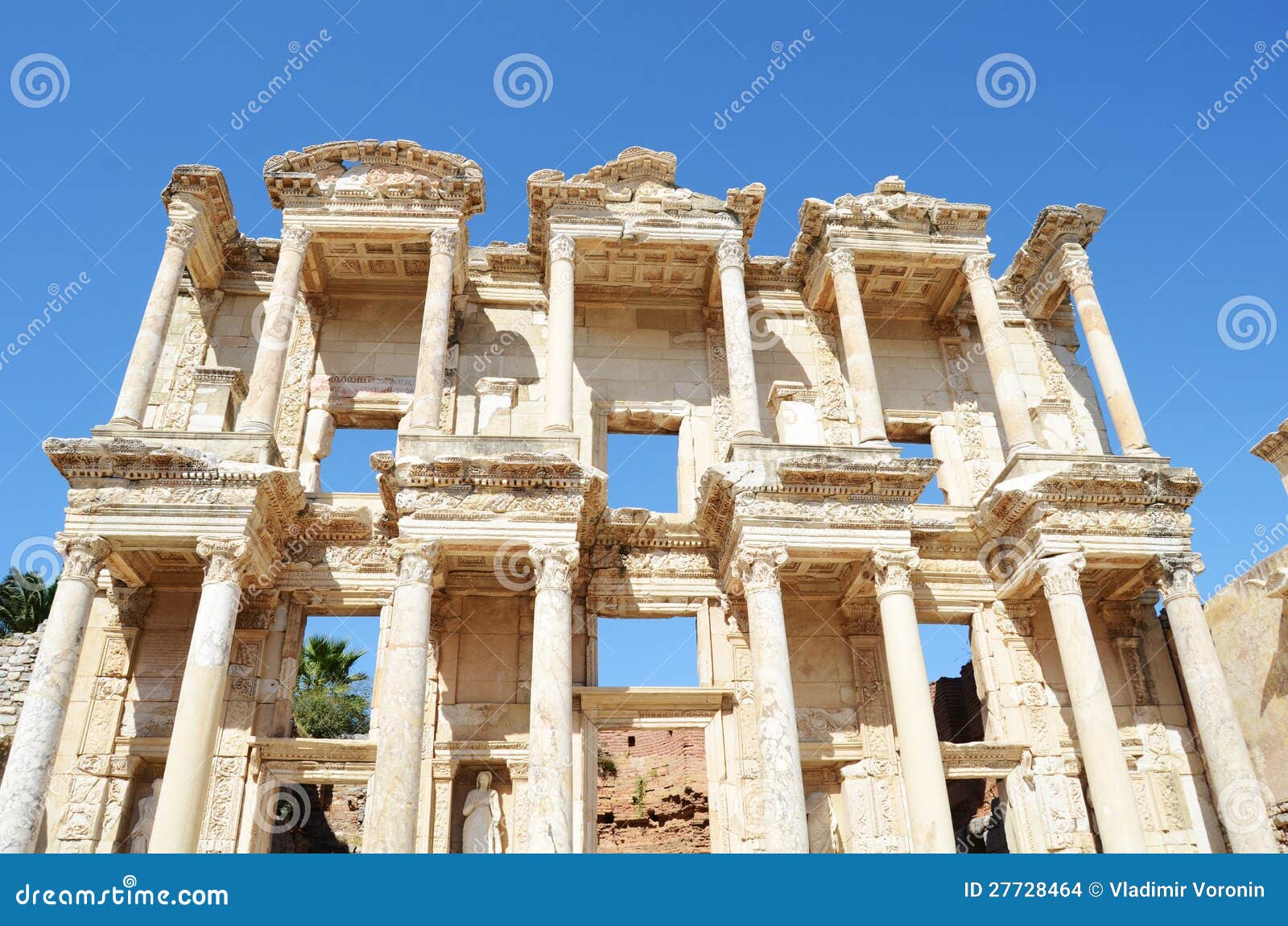 Building Detail in Ephesus (Efes) Stock Photo - Image of history ...