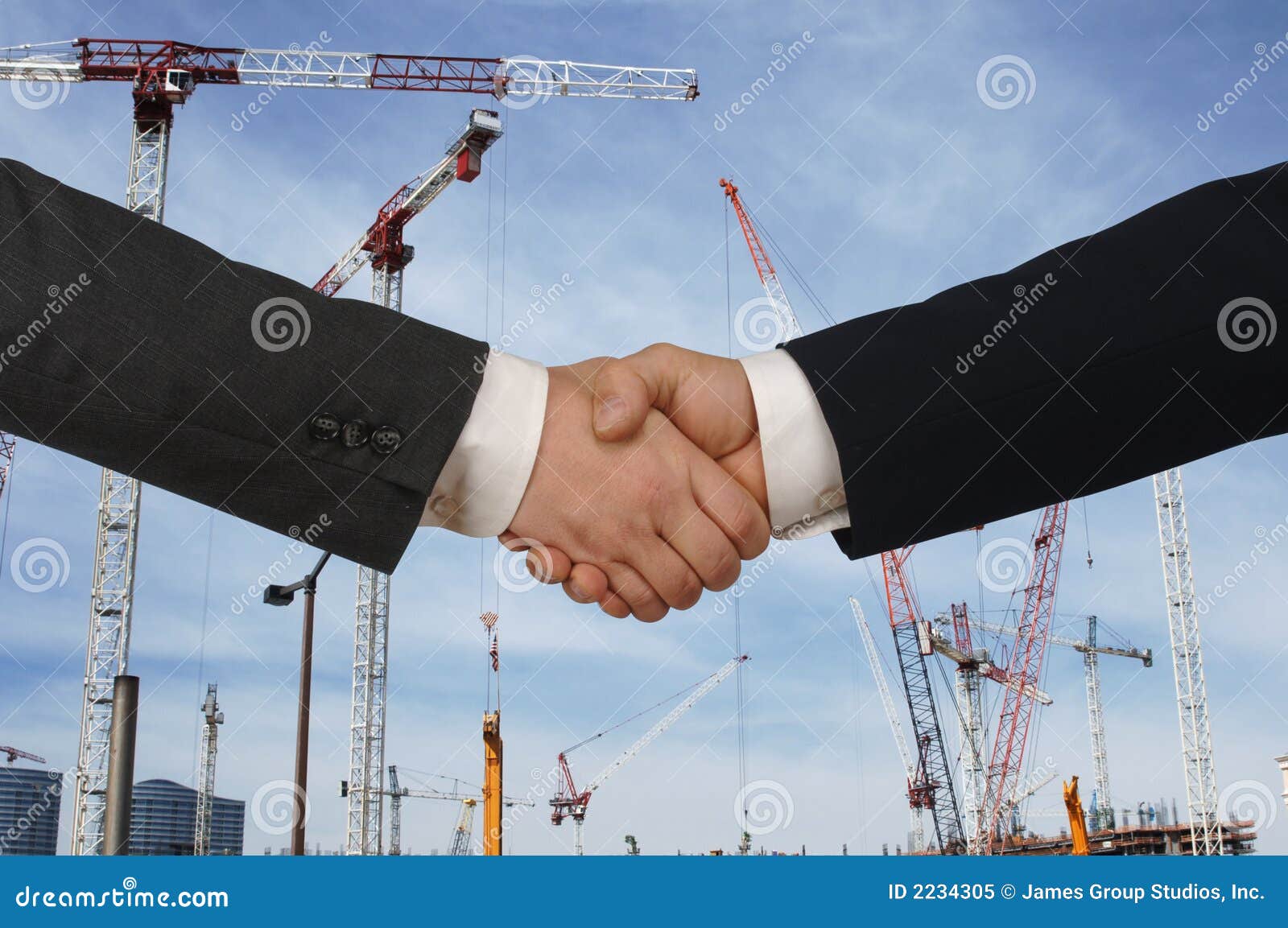Building developers stock image. Image of partners, site - 2234305