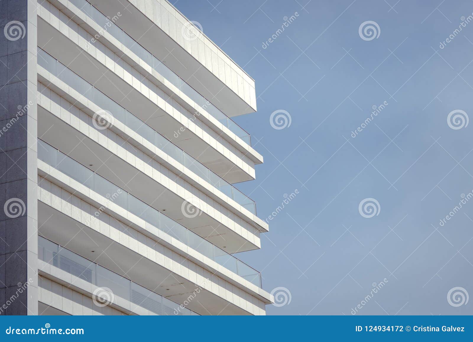 Diagonal Perspective Architecture Stock Photo - Image of architecture ...