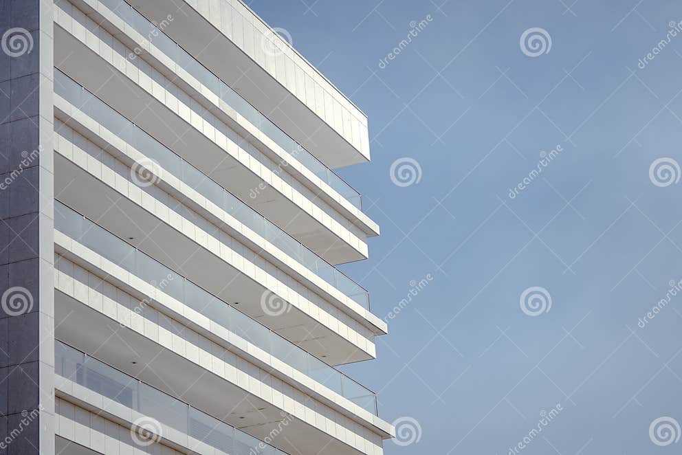 Diagonal Perspective Architecture Stock Photo - Image of architecture ...
