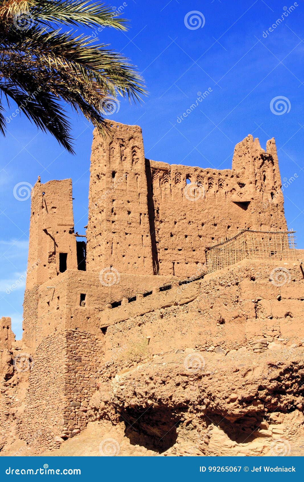 Building in Draa valley stock image. Image of unesco - 99265067