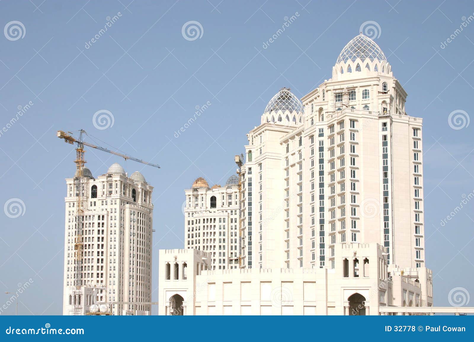 Building the dream stock photo. Image of holiday, doha, shaik - 32778