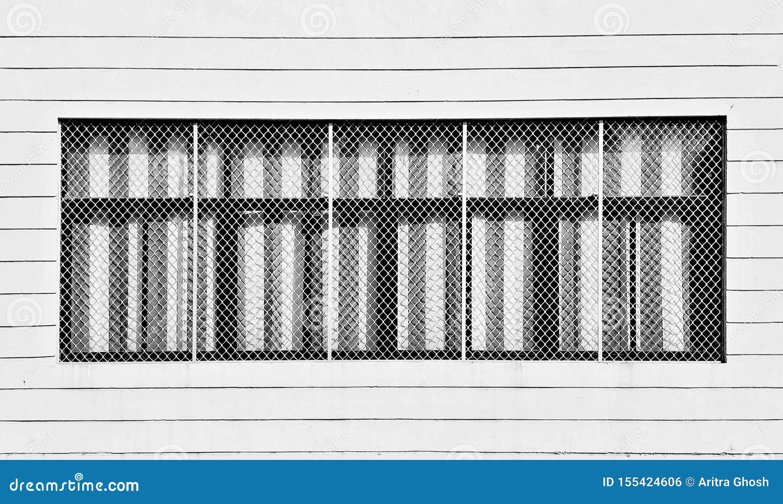 BUILDING ELEVATION of SYMMETRICAL WINDOWS Stock Photo - Image of ...