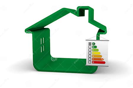 Building Energy Performance a Classification Stock Illustration ...