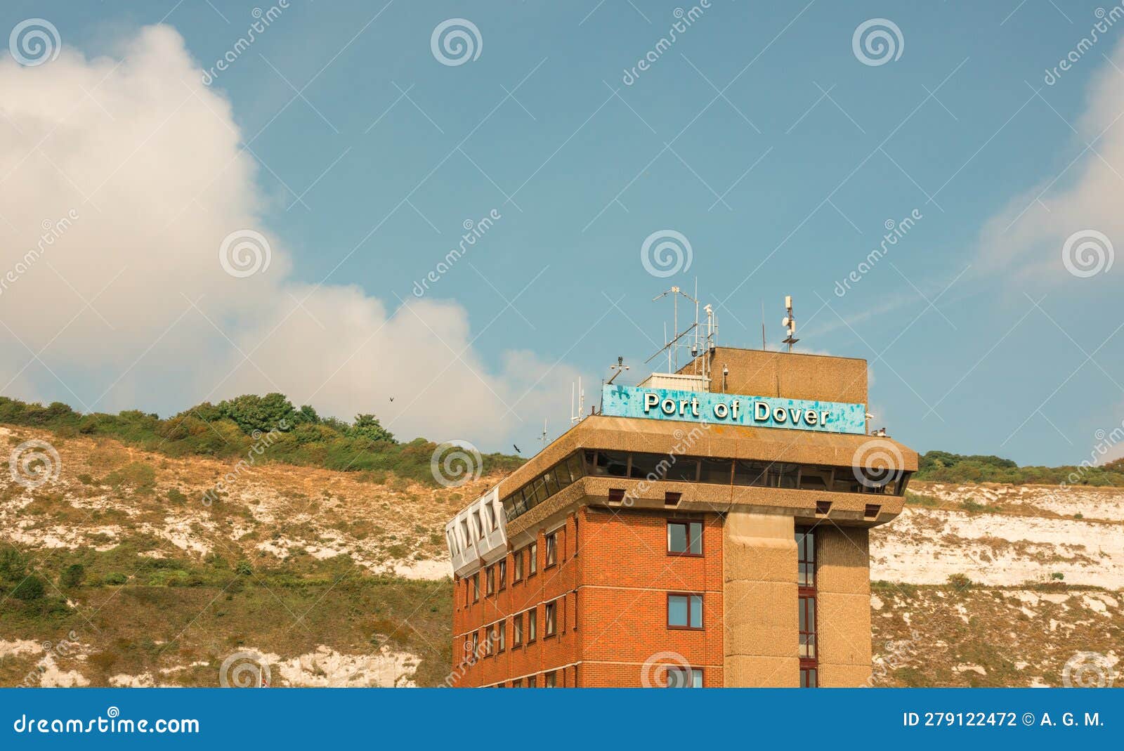 Port of Dover. stock photo. Image of crossing, calais - 279122472