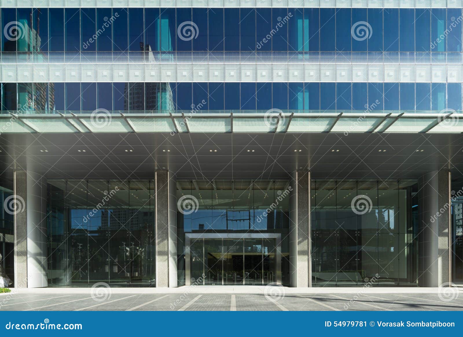 Building entrance stock image. Image of spacious, architecture - 54979781