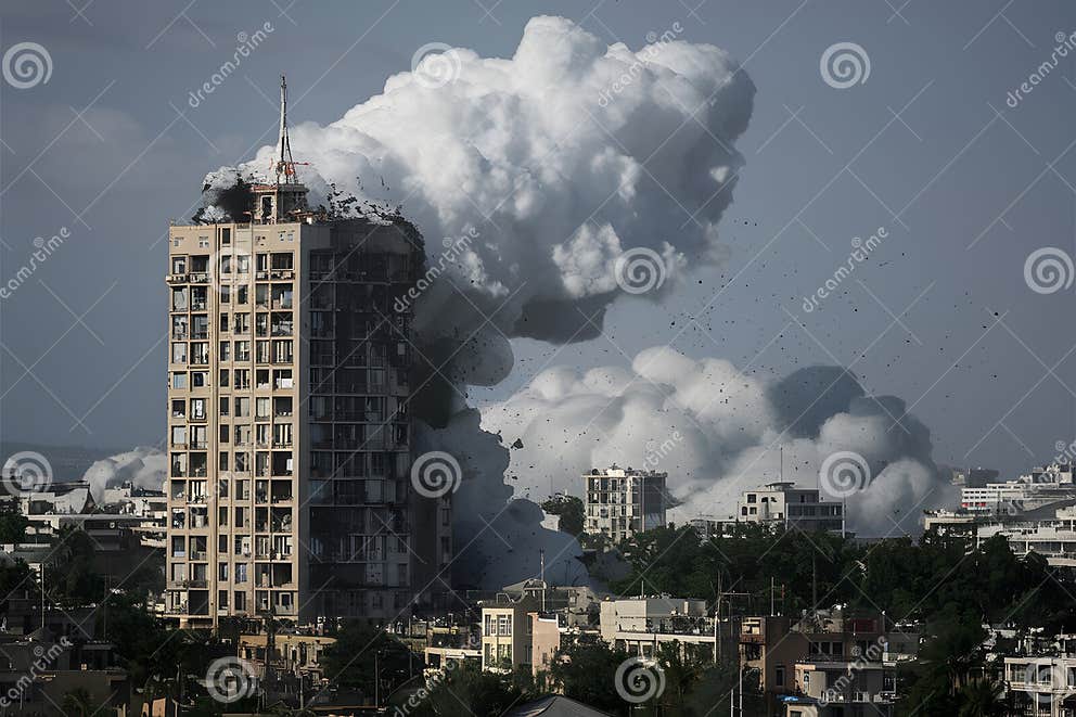 Building Explosion Aftermath Reveals Devastating Impact of Rocket ...