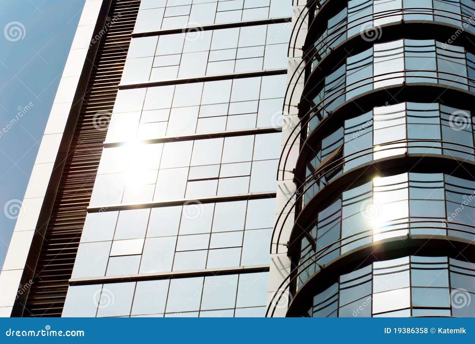 Building exterior glass stock photo. Image of tower, urban - 19386358