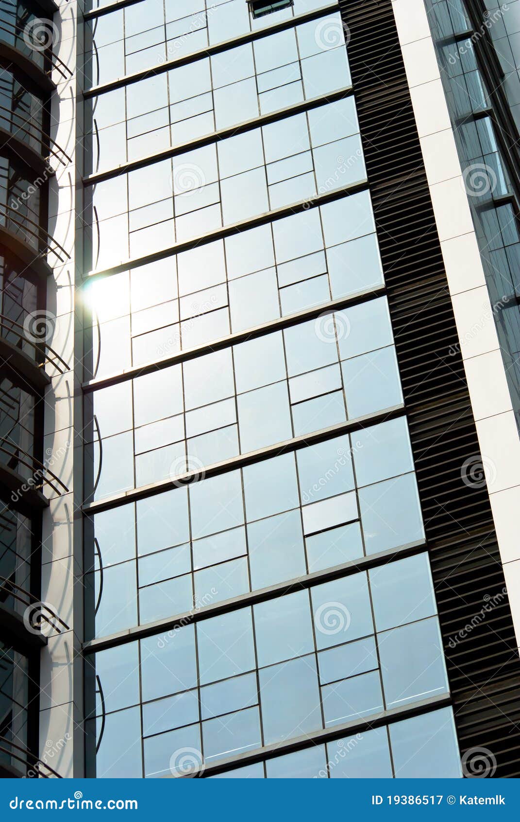 Building exterior glass stock image. Image of downtown - 19386517