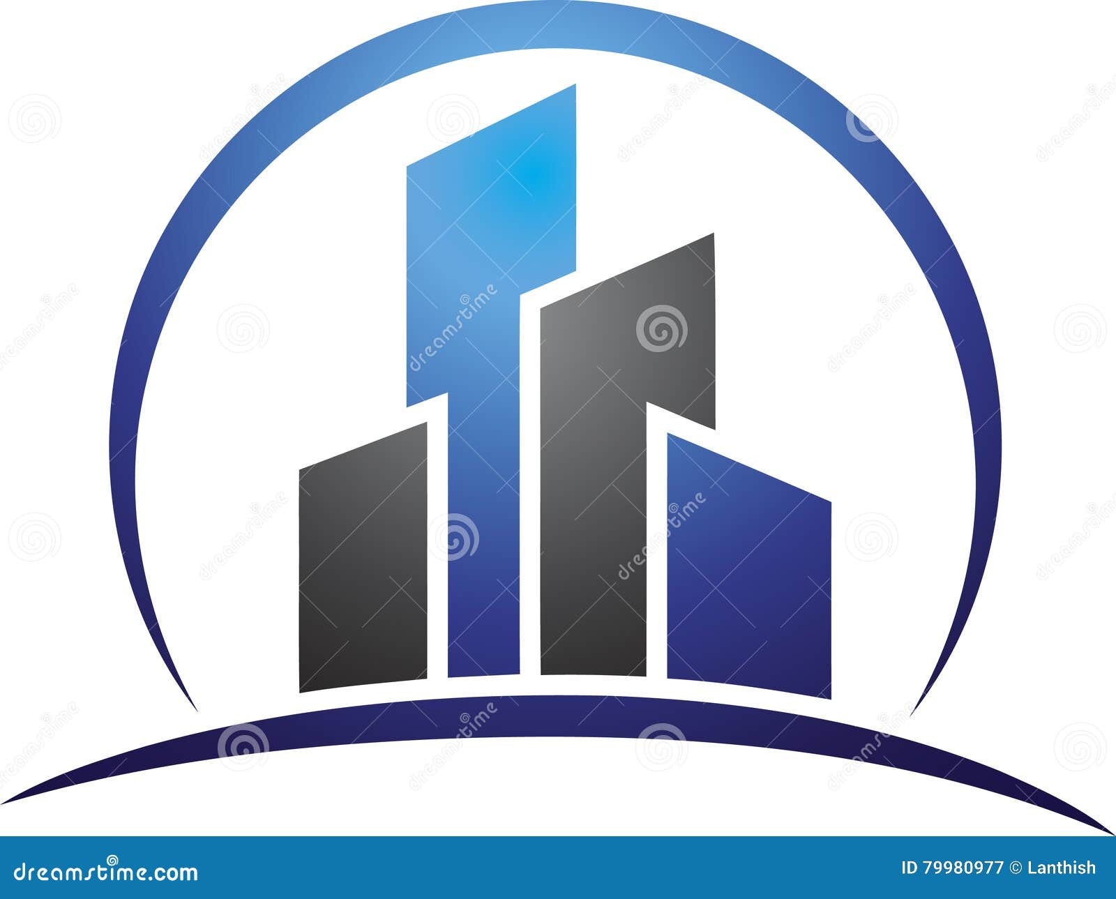 Building Exterior Logo Concept Stock Vector - Illustration of ...
