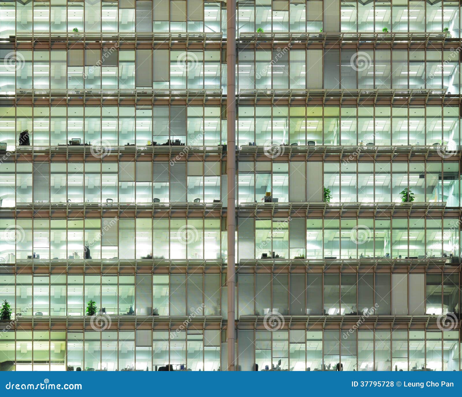 Building exterior at night stock photo. Image of design - 37795728