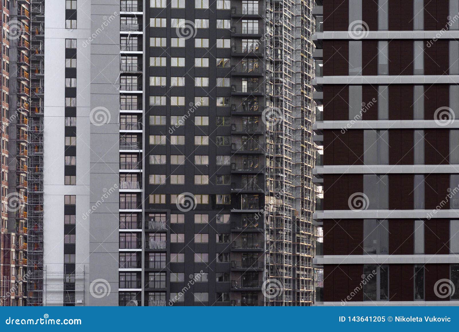 Building exterior textures stock image. Image of glass - 143641205