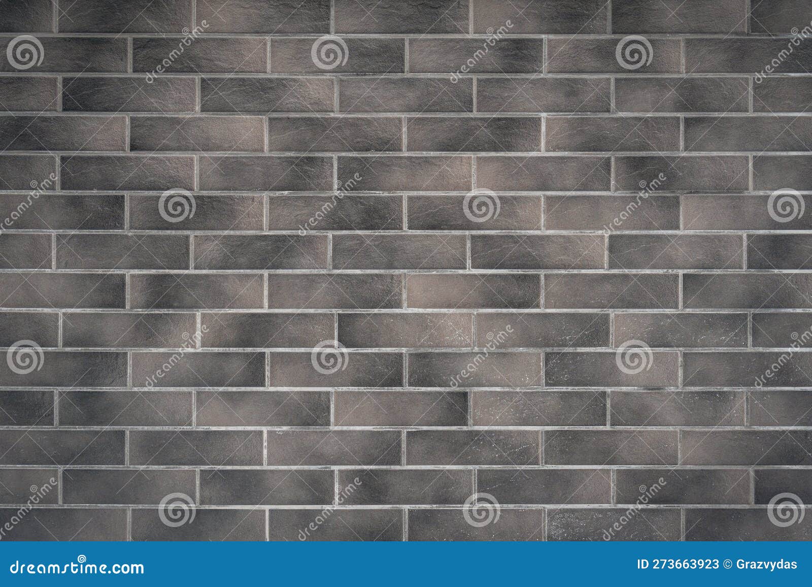 Building Facade of Facing Imitation Bricks Stock Image - Image of ...