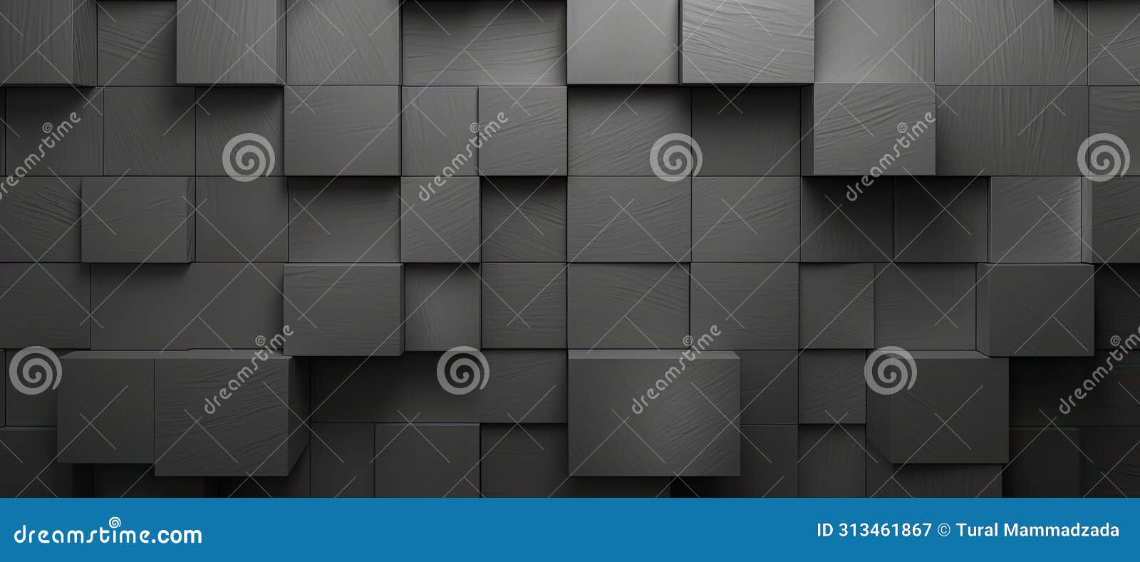 The Building Facade Resembles a Dark Grey Rectangle Made of Stacked ...