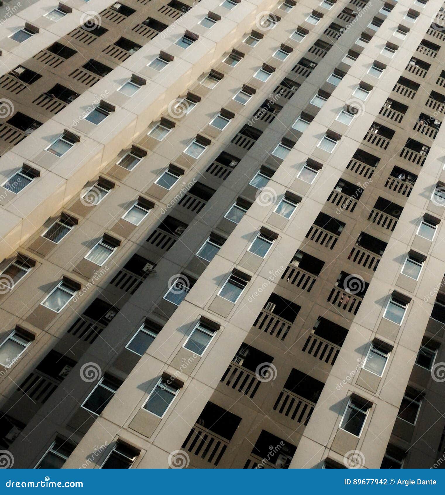 Building facade stock photo. Image of lights, diagonals - 89677942