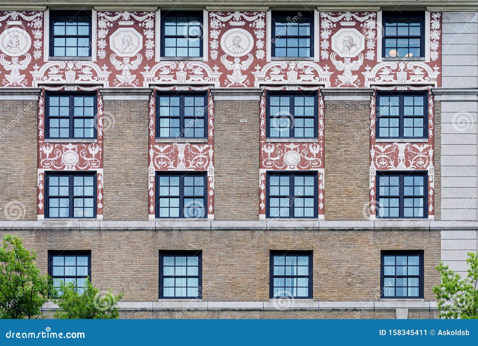 Building Facade with Windows, Texture, Architecture - Image Stock Image ...