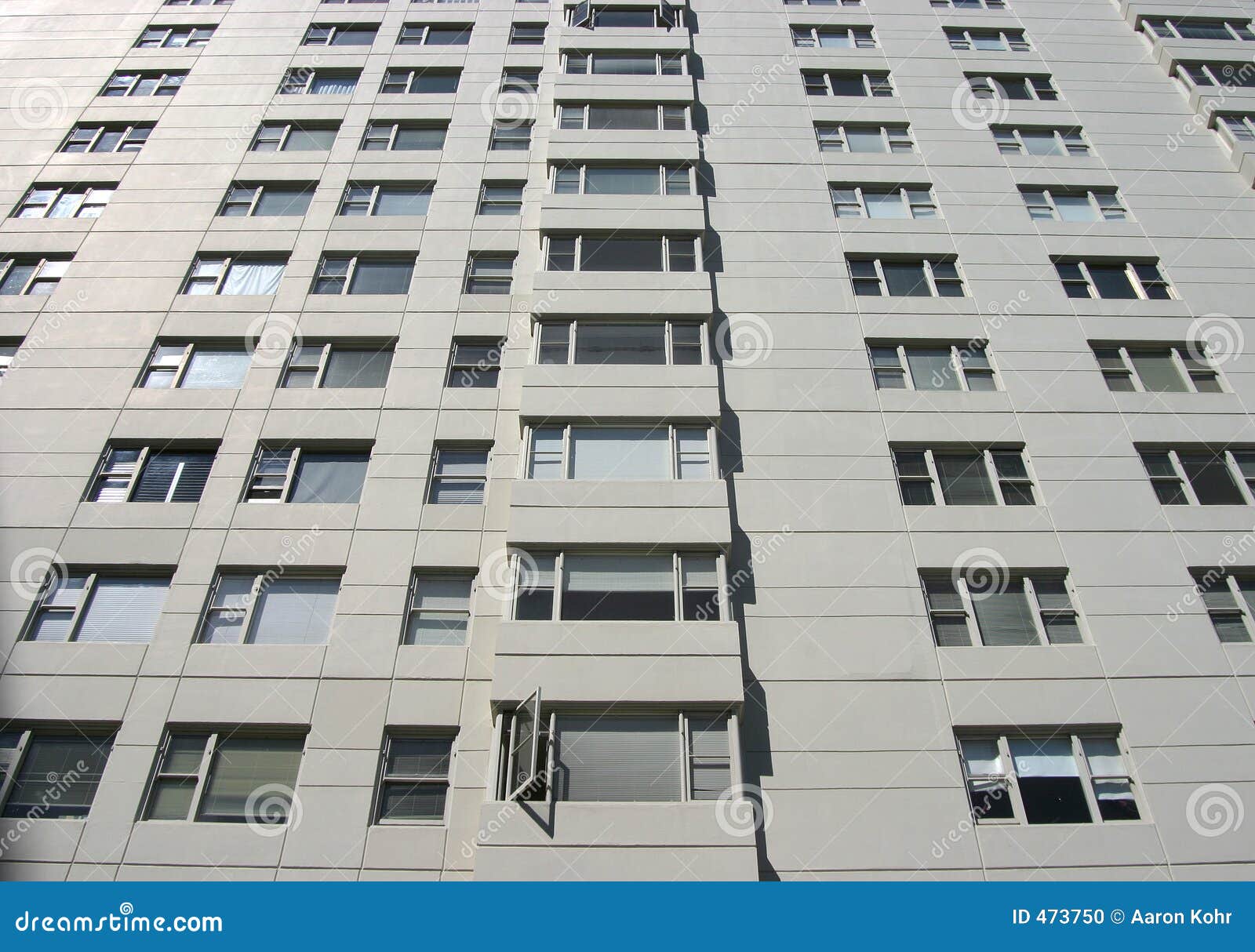 Building Face from Below stock photo. Image of verticle - 473750