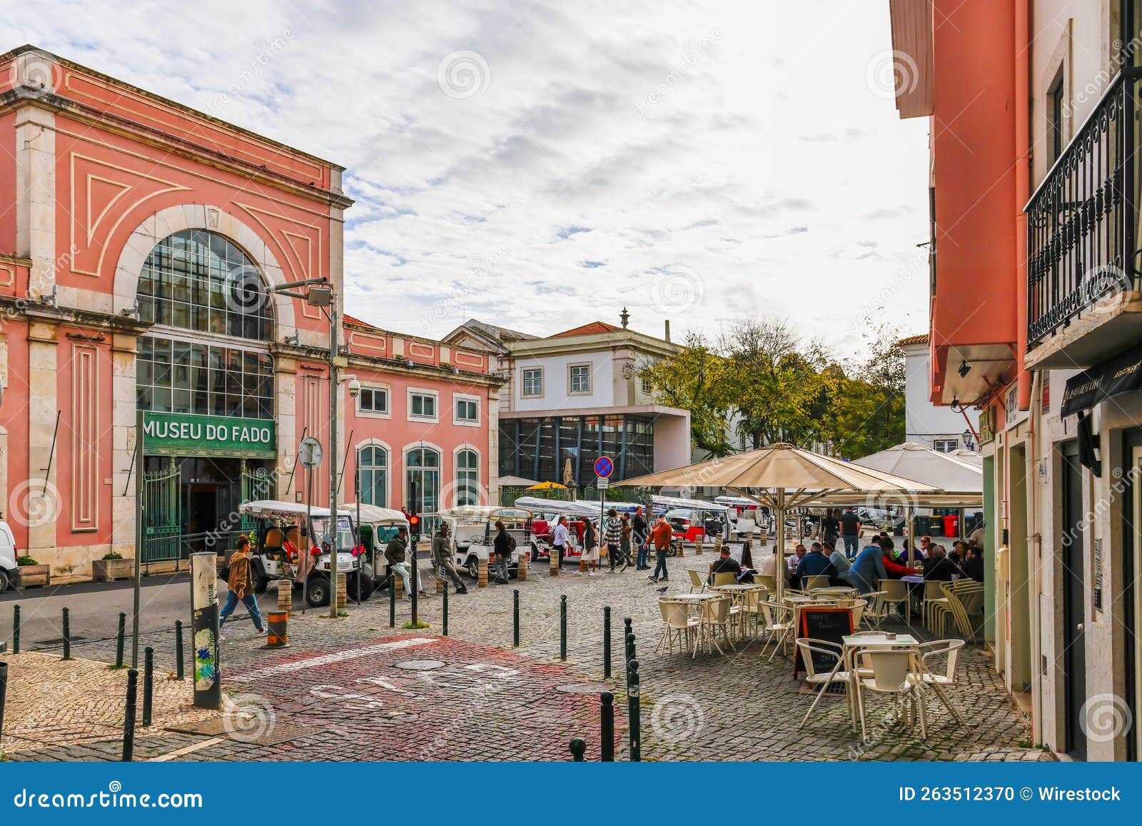 Building of the Fado Museum Editorial Image - Image of performer ...