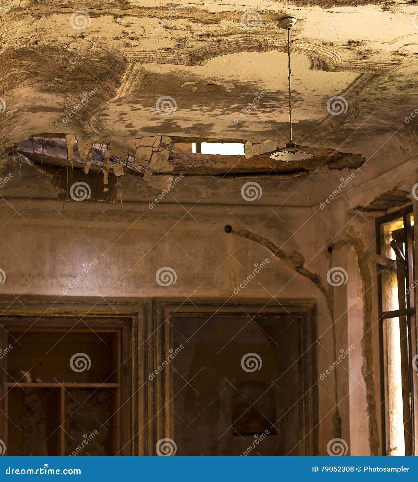 Building falling apart stock photo. Image of empty, damaged - 79052308