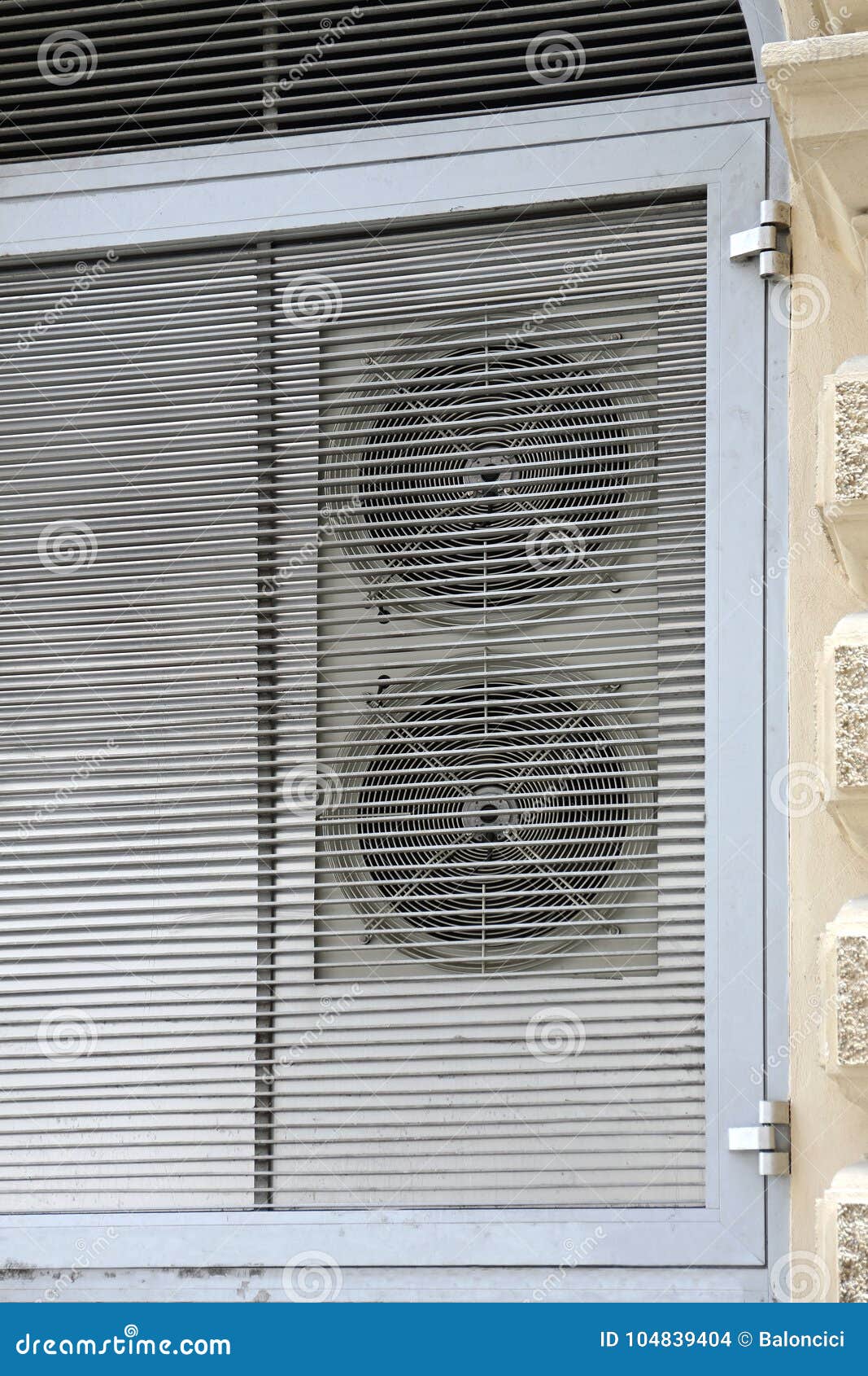 Building Fans Ventilation stock photo. Image of metal - 104839404