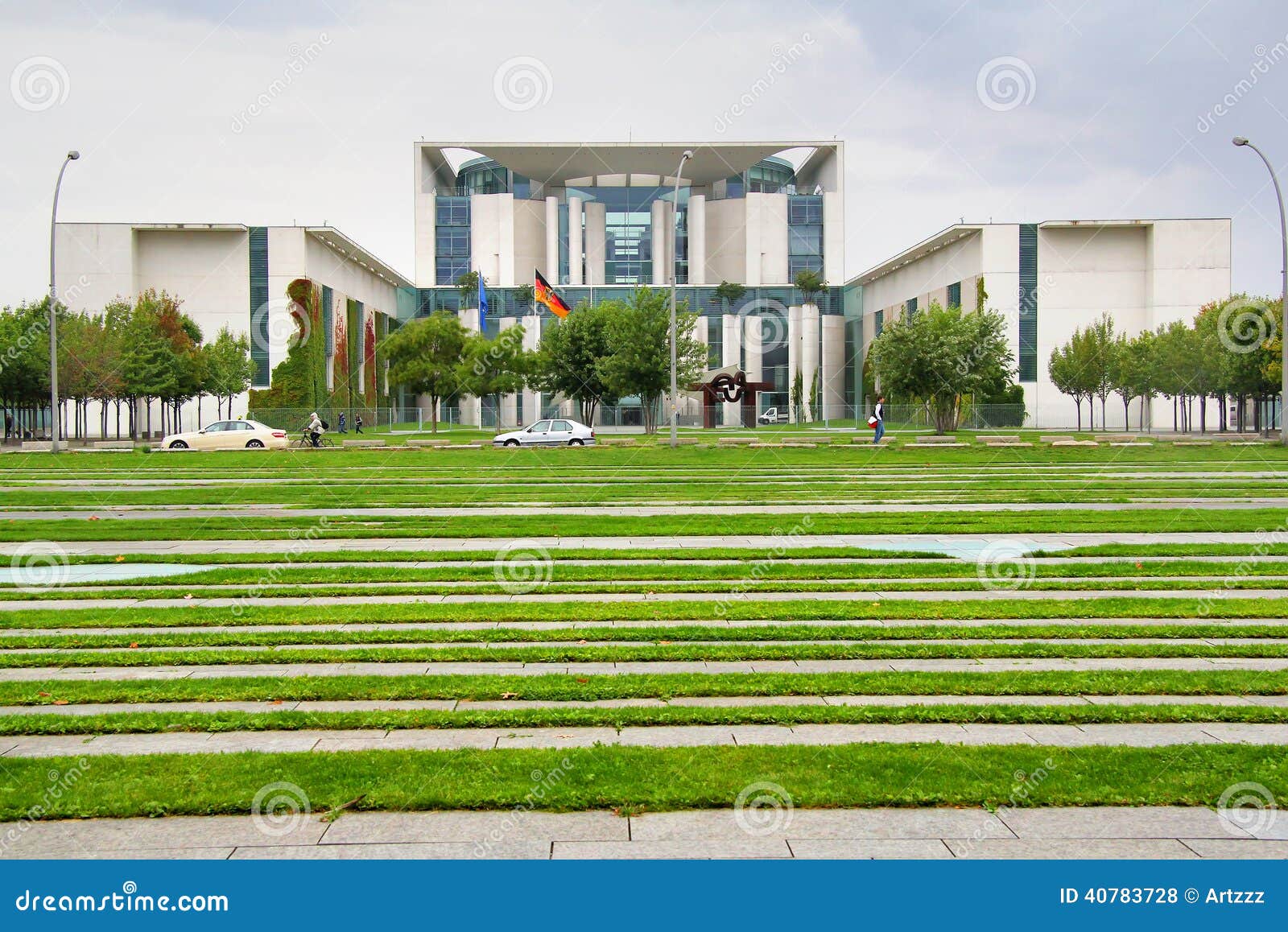 Building of the Federal Government in Berlin Stock Photo - Image of ...