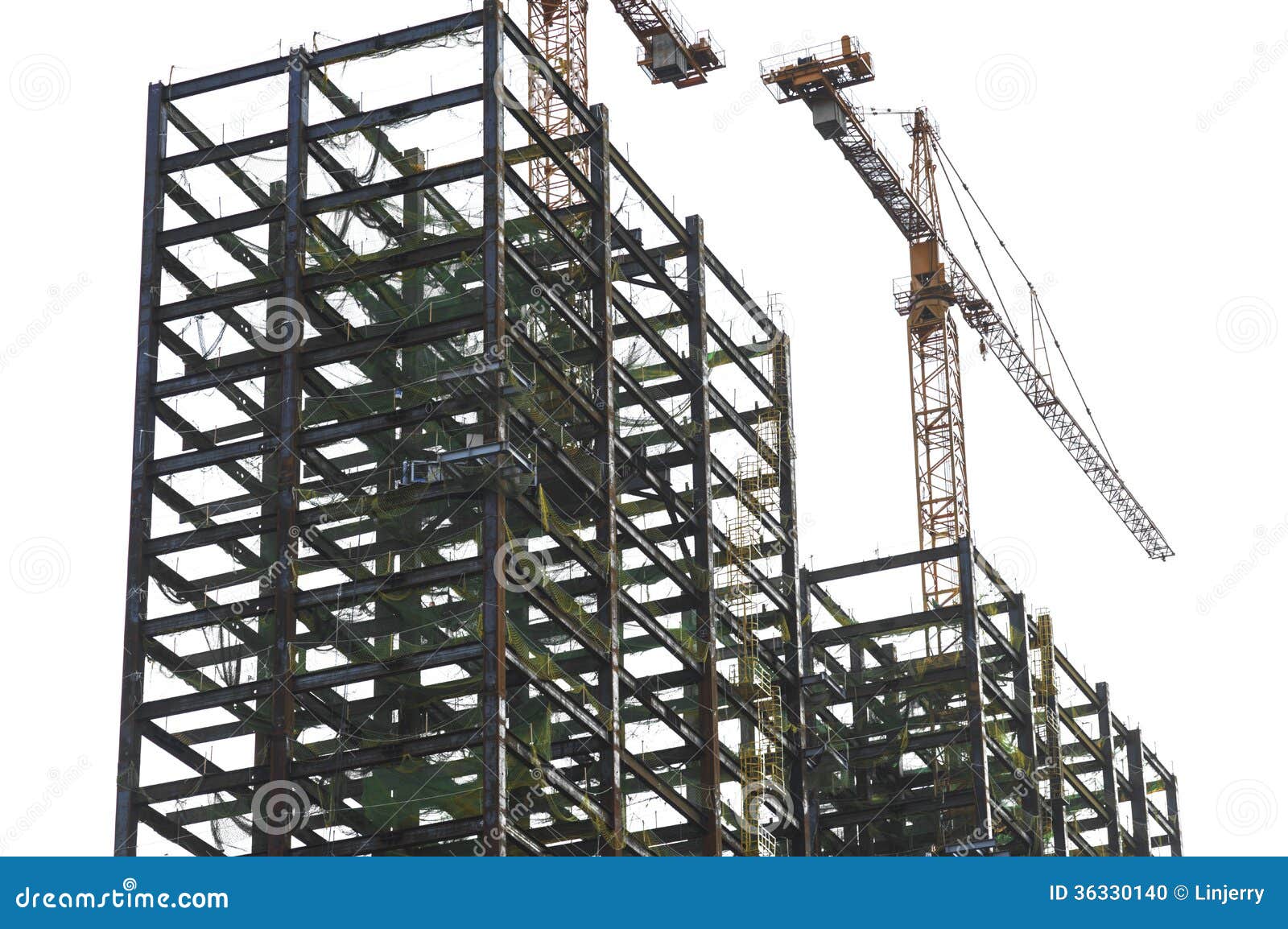 Building field site stock photo. Image of view, blue - 36330140