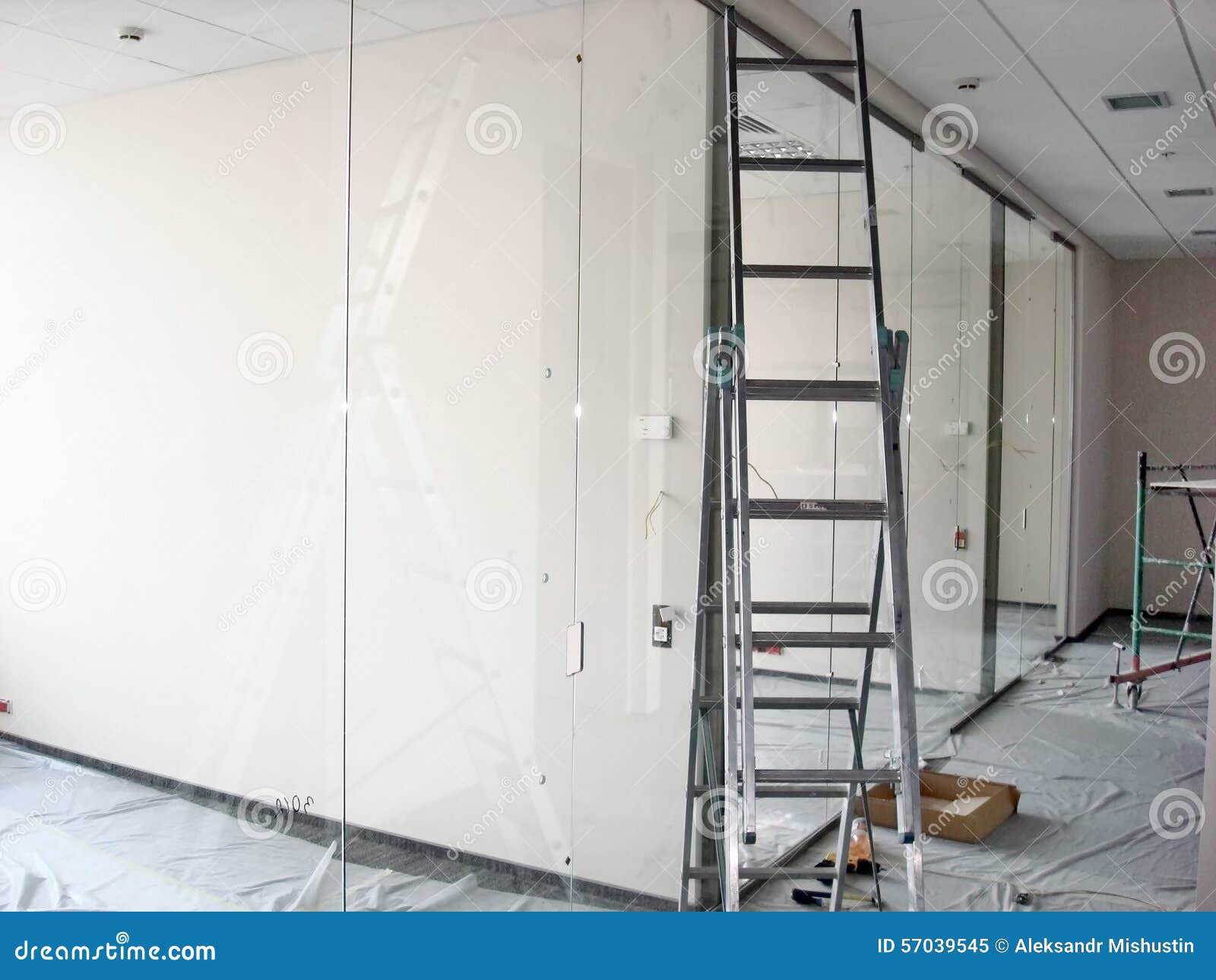 Building Finishing Work stock image. Image of large, constructivism ...