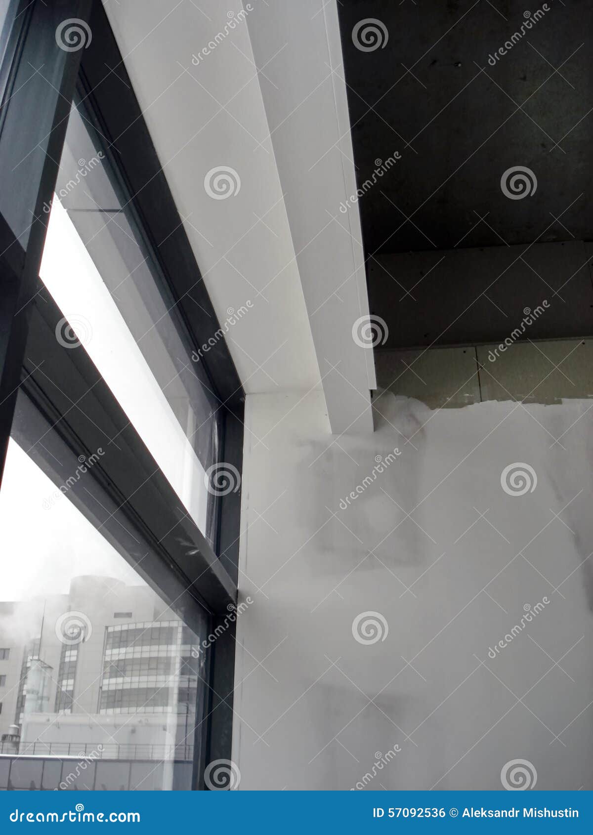 Building Finishing Work stock photo. Image of concrete - 57092536