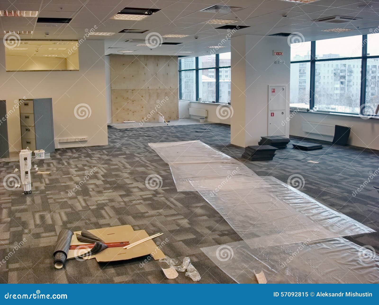 Building Finishing Work stock image. Image of construction - 57092815