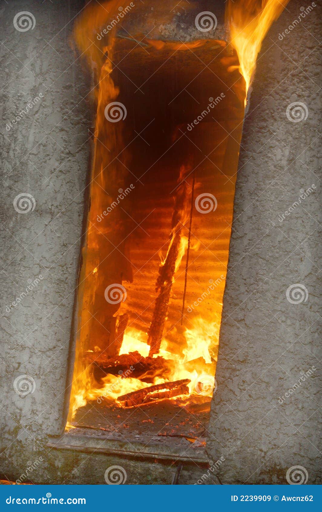 Building on fire stock image. Image of coloured, entrances - 2239909