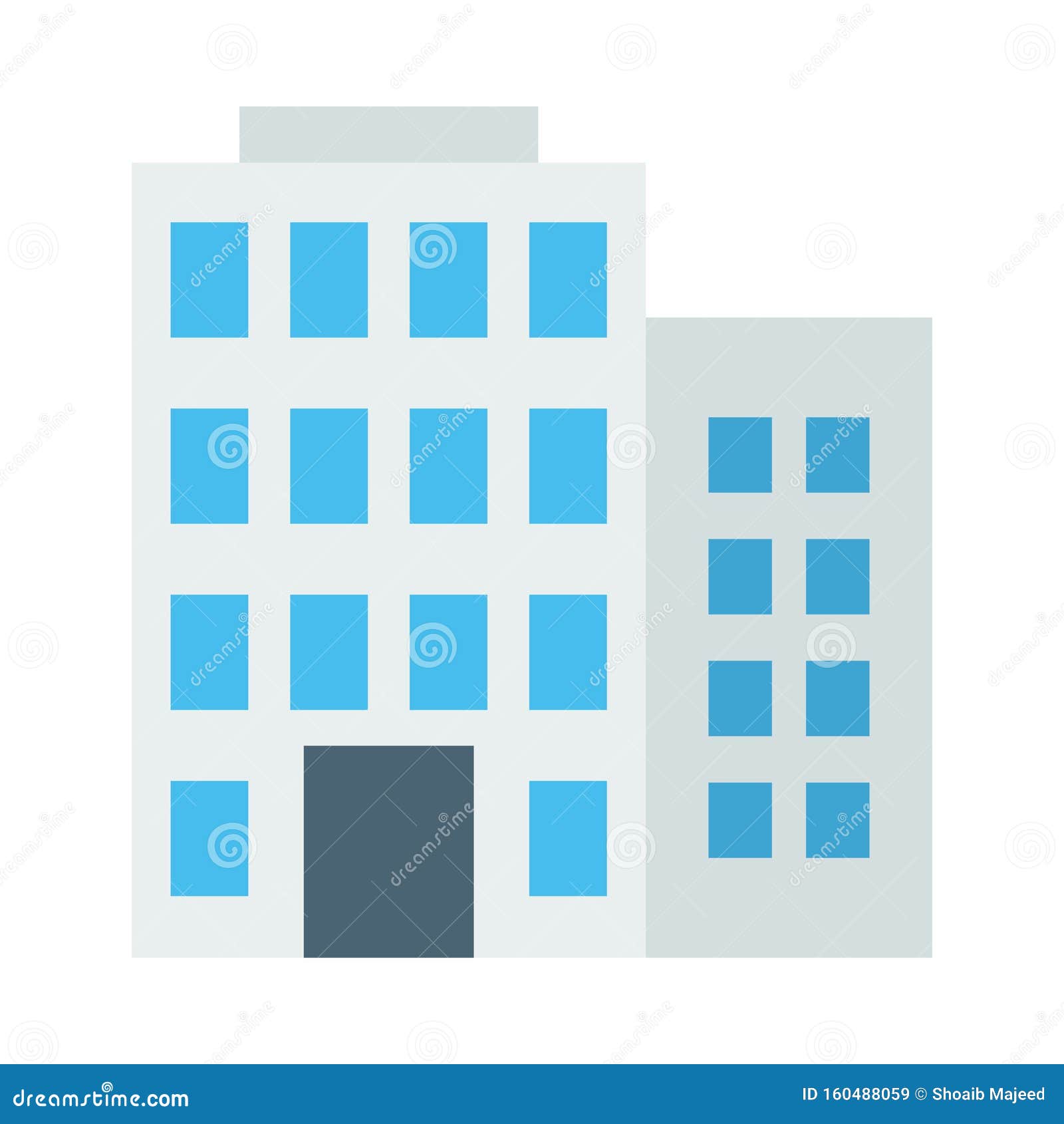 Building Flat Vector Icon Isolated Graphic .Style in EPS 10 Simple Flat ...