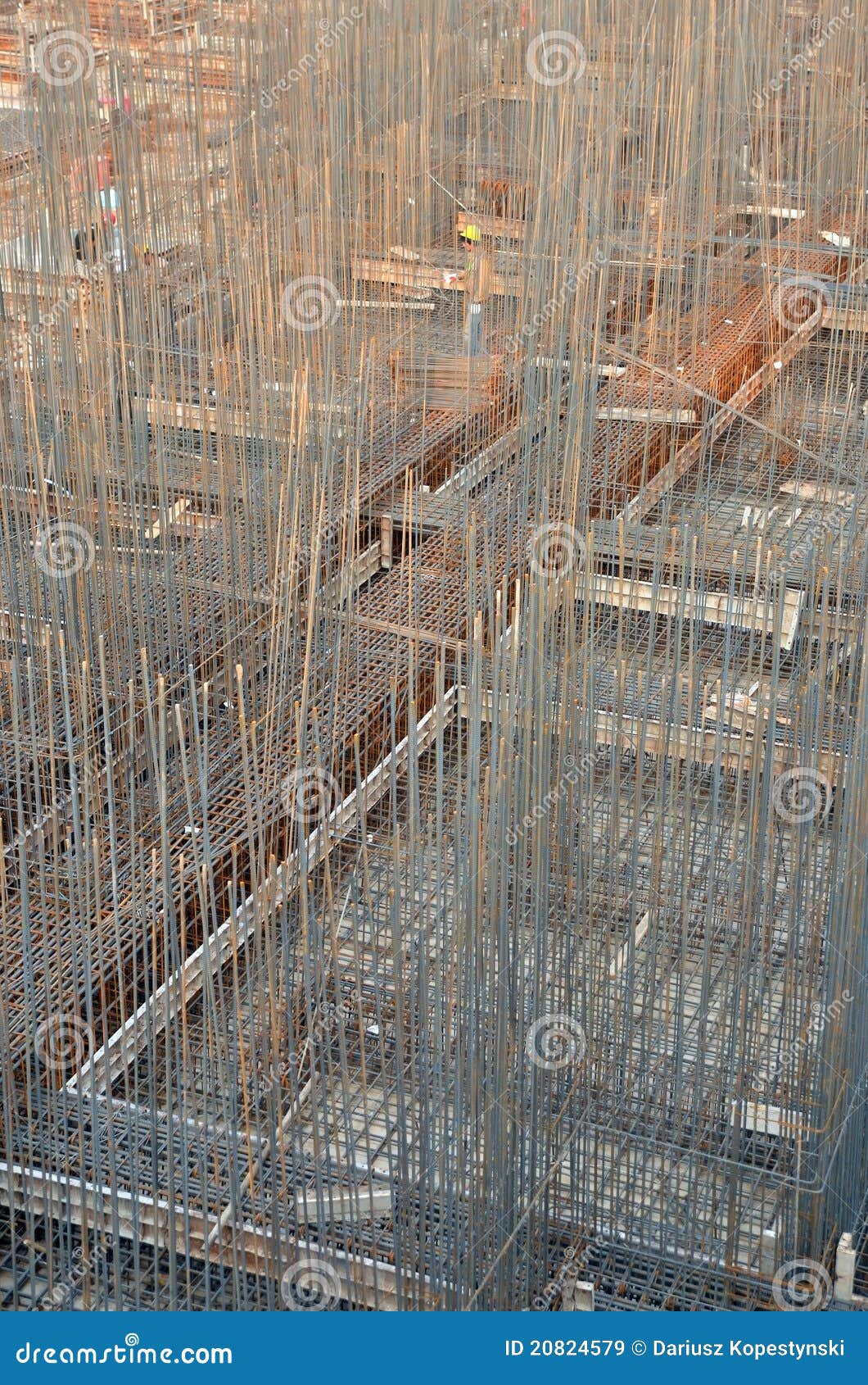 Building foundation stock image. Image of work, concrete - 20824579