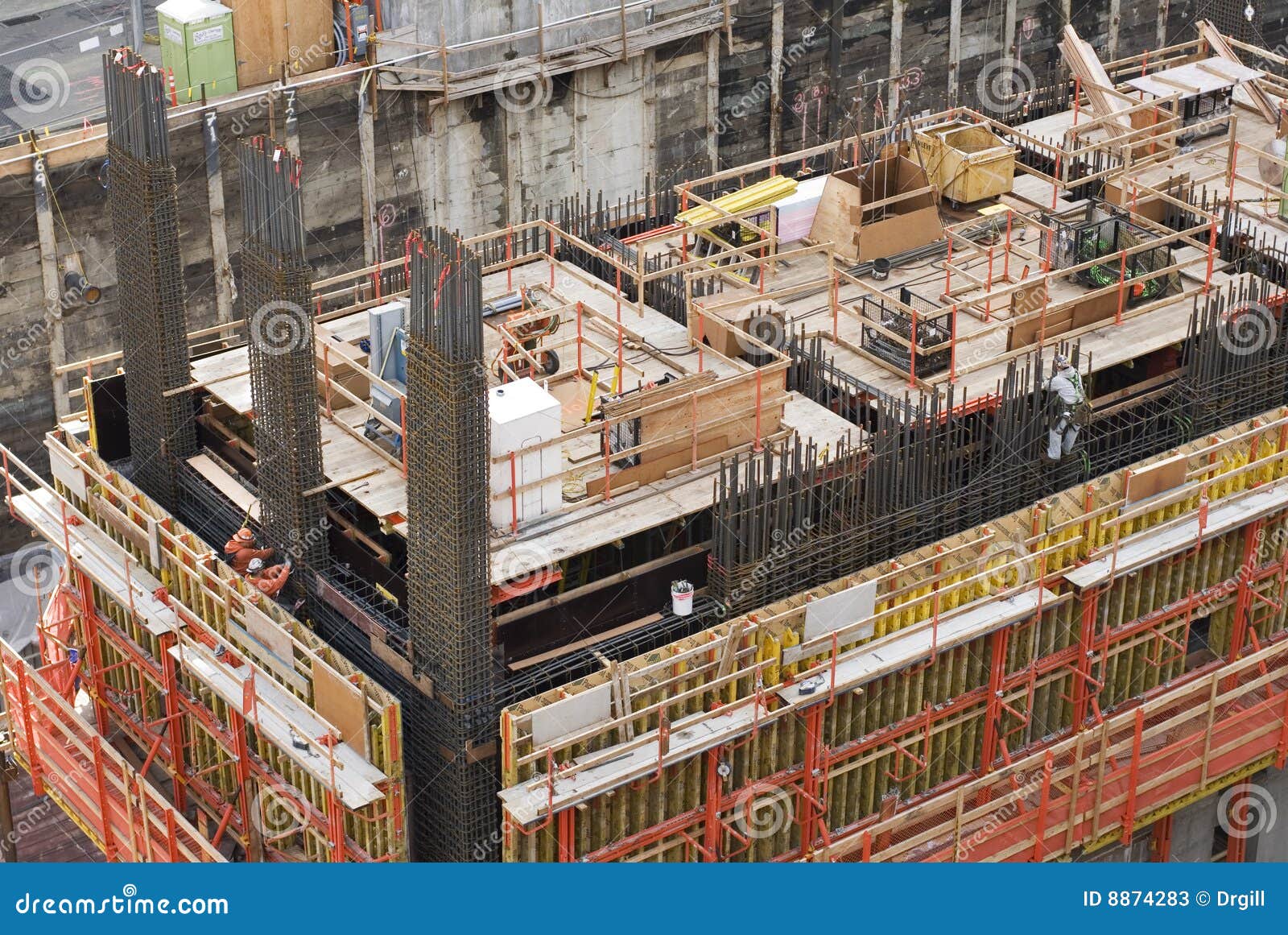 Skyscraper Foundation Construction