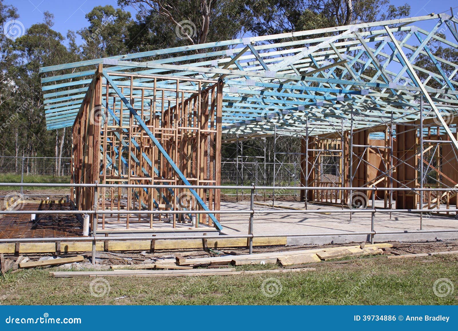 Building frame stock photo. Image of pavilion, joists - 39734886