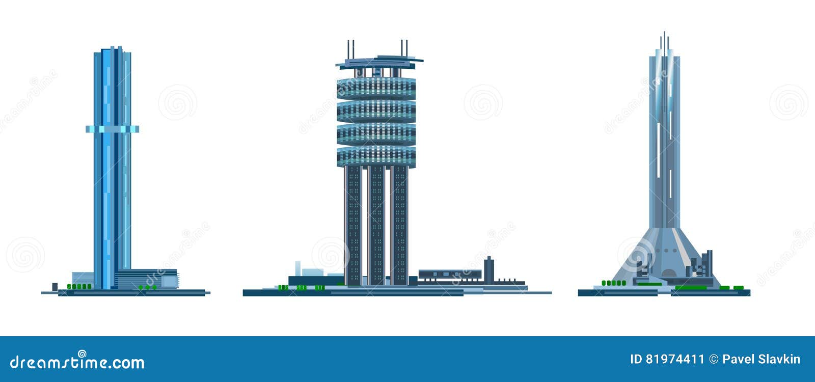 Building the future stock vector. Illustration of building - 81974411