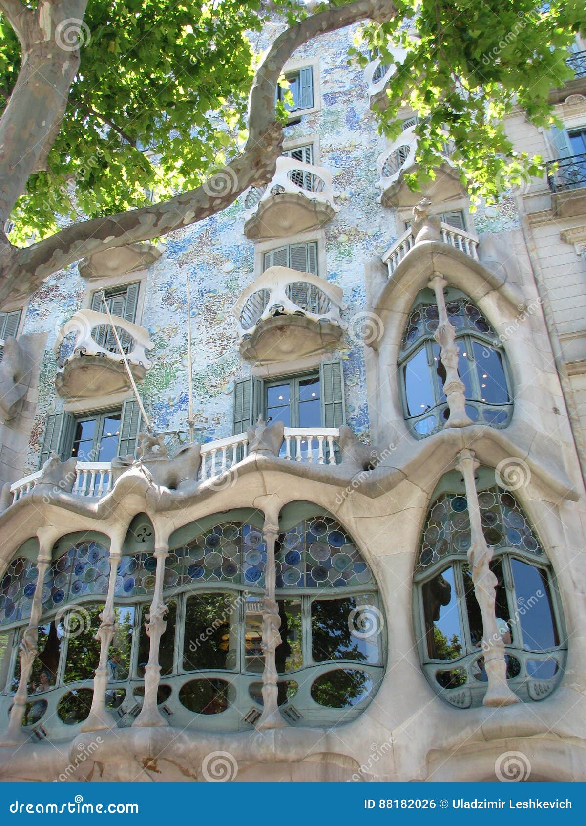 Building by Gaudi editorial photo. Image of tourism, city - 88182026