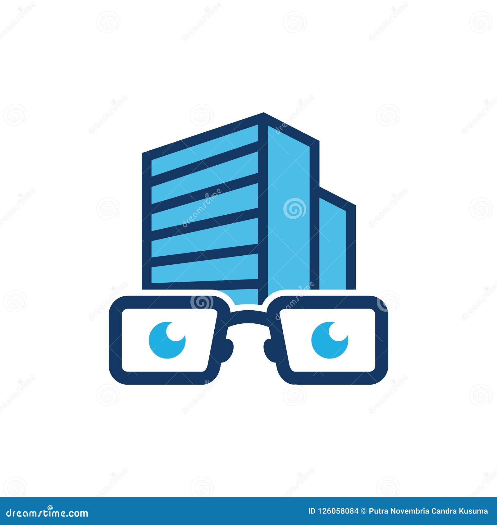 Building Geek Logo Icon Design Stock Vector - Illustration of concept ...
