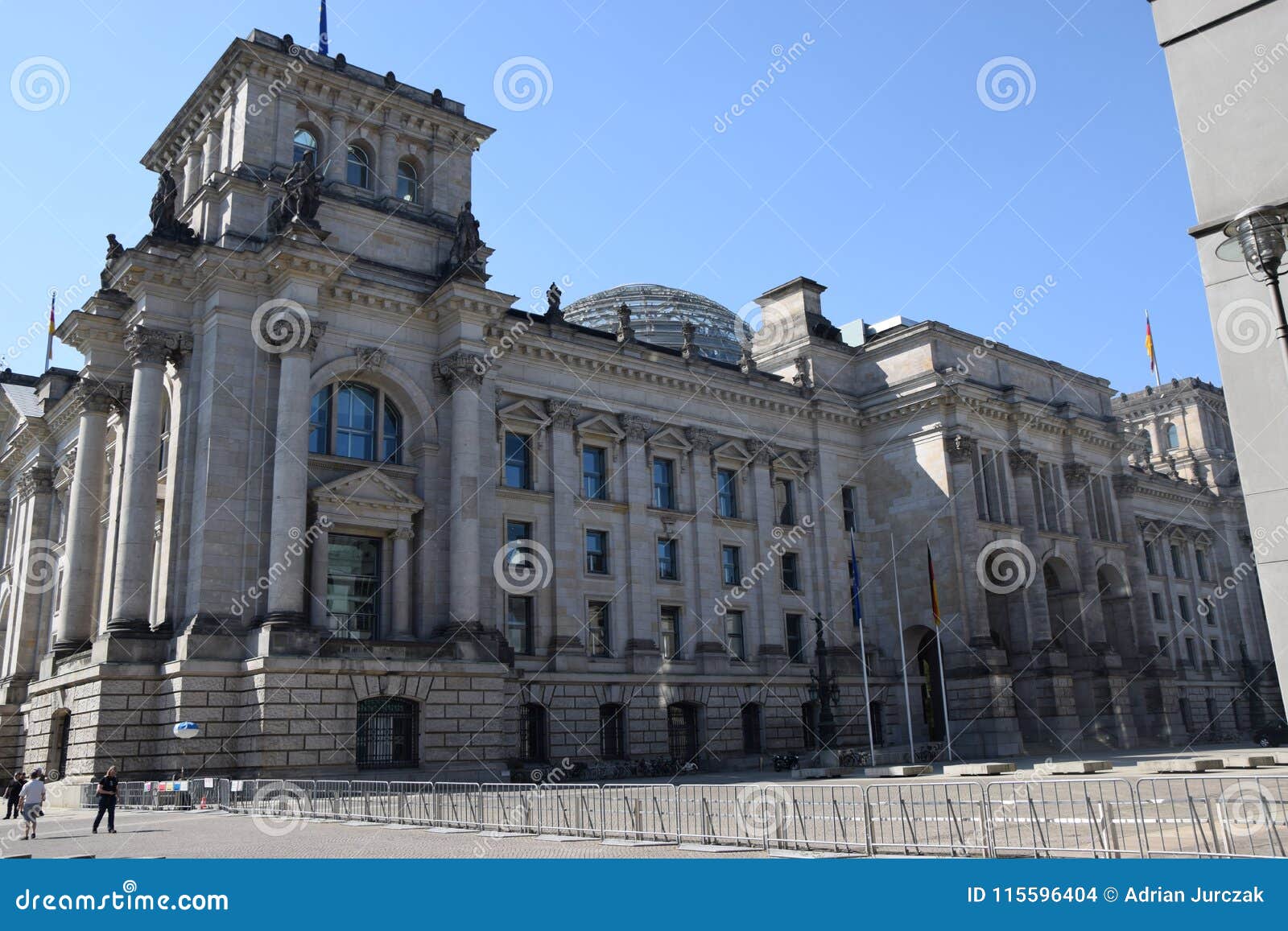 Building of the German Parliament Editorial Stock Image - Image of city ...
