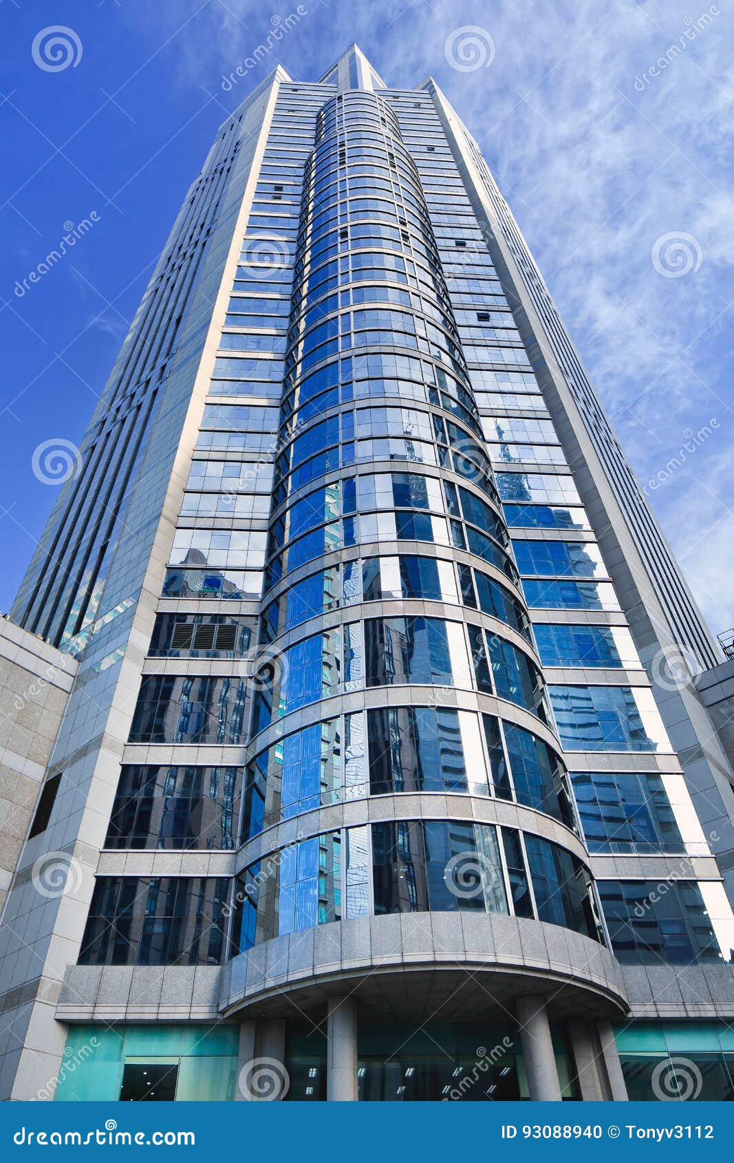 Cylinder Shaped Silos With Tarnished Metal Stock Image | CartoonDealer ...