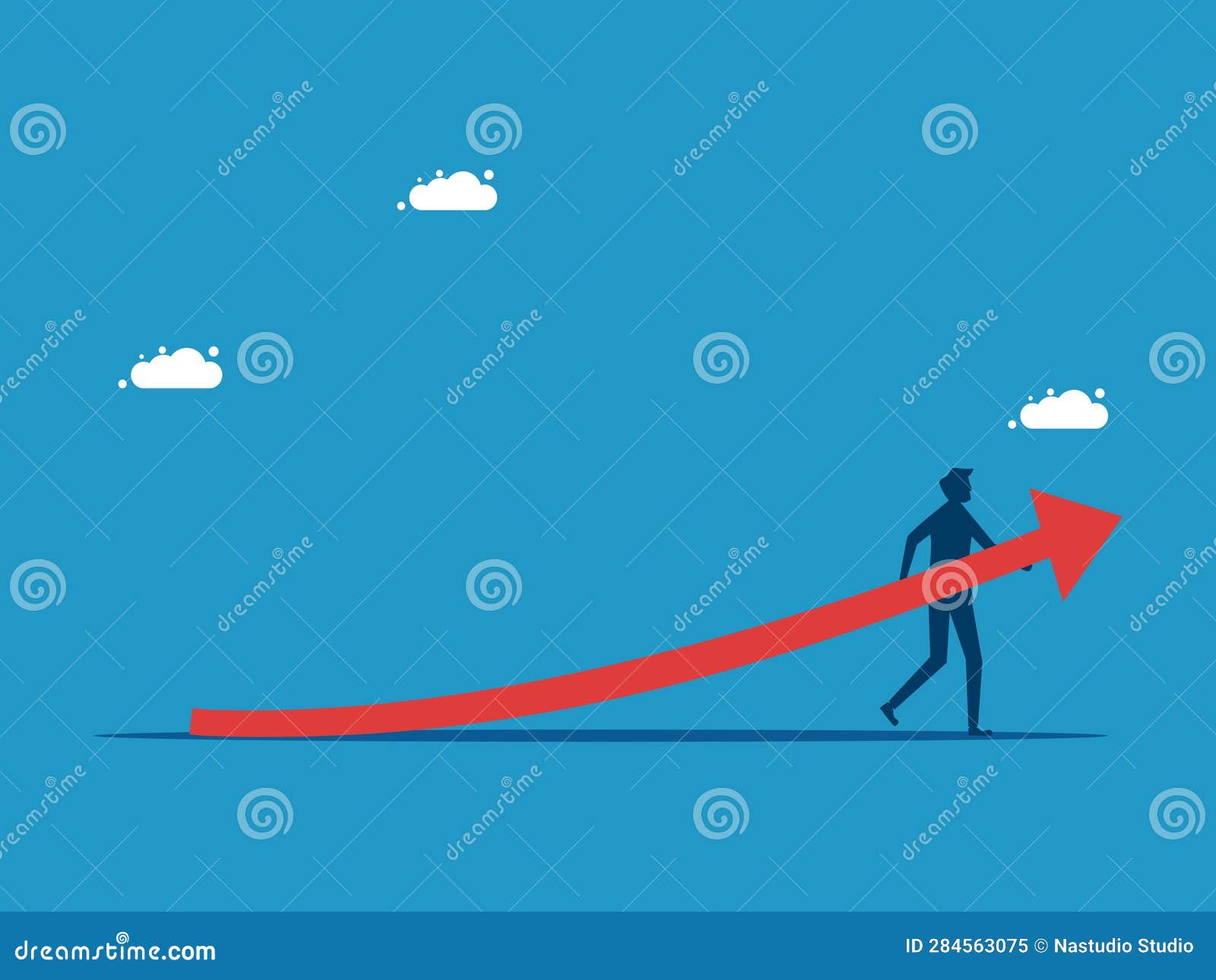 Building Growth Line Icons Collection. Expansion, Development, Progress ...