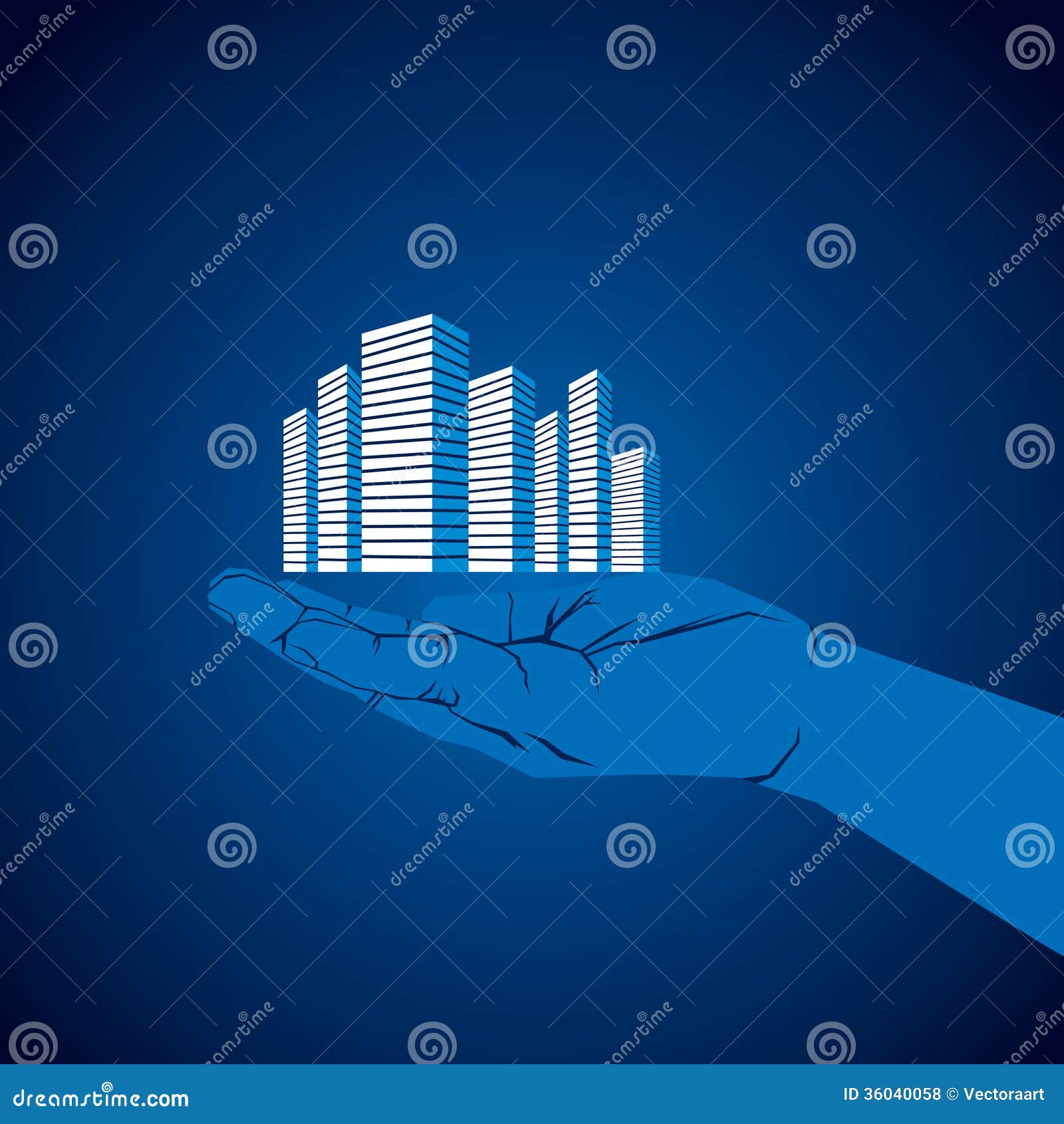 Building In Hand Stock Image | CartoonDealer.com #26600761