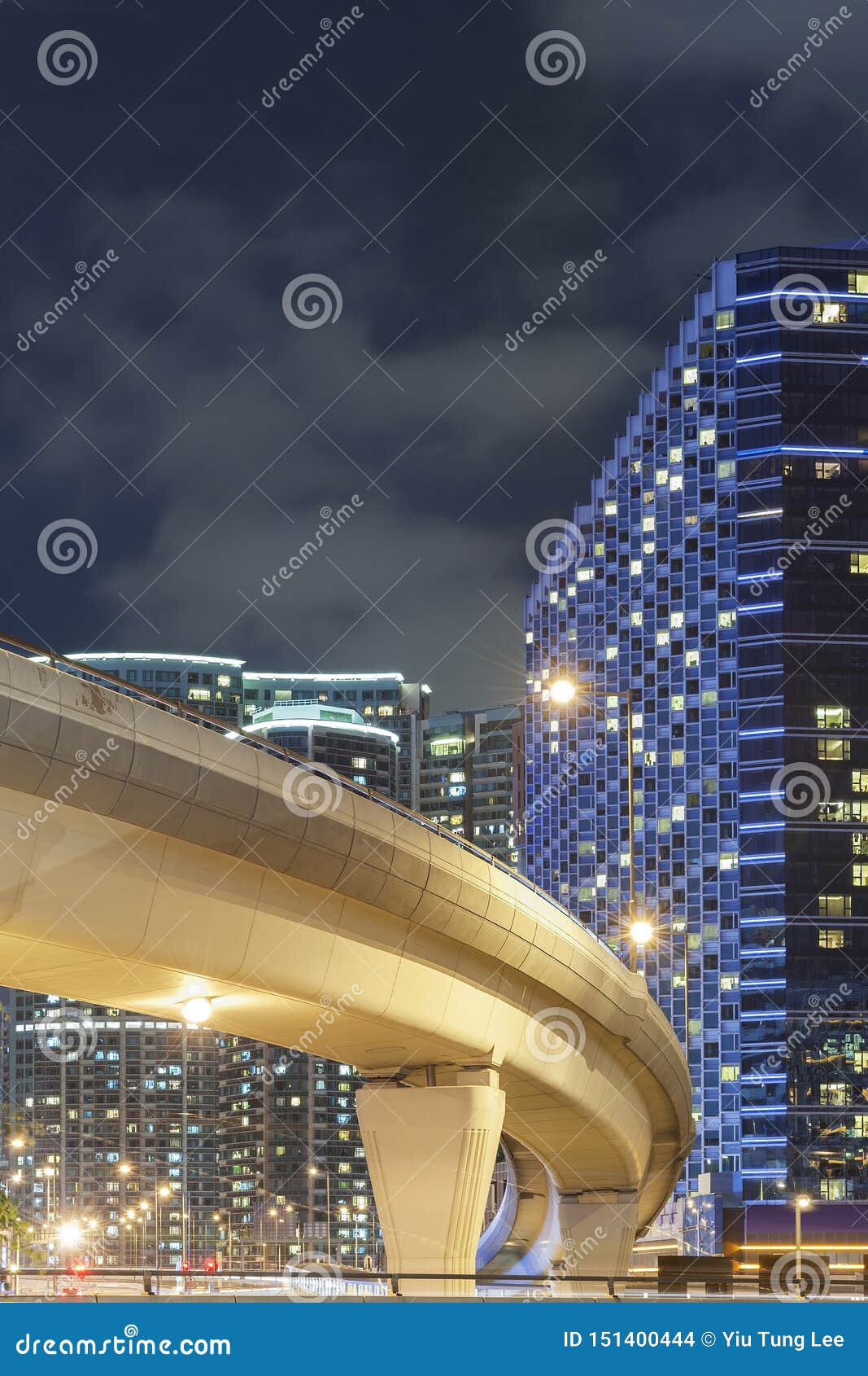 Building and highway stock photo. Image of architecture - 151400444